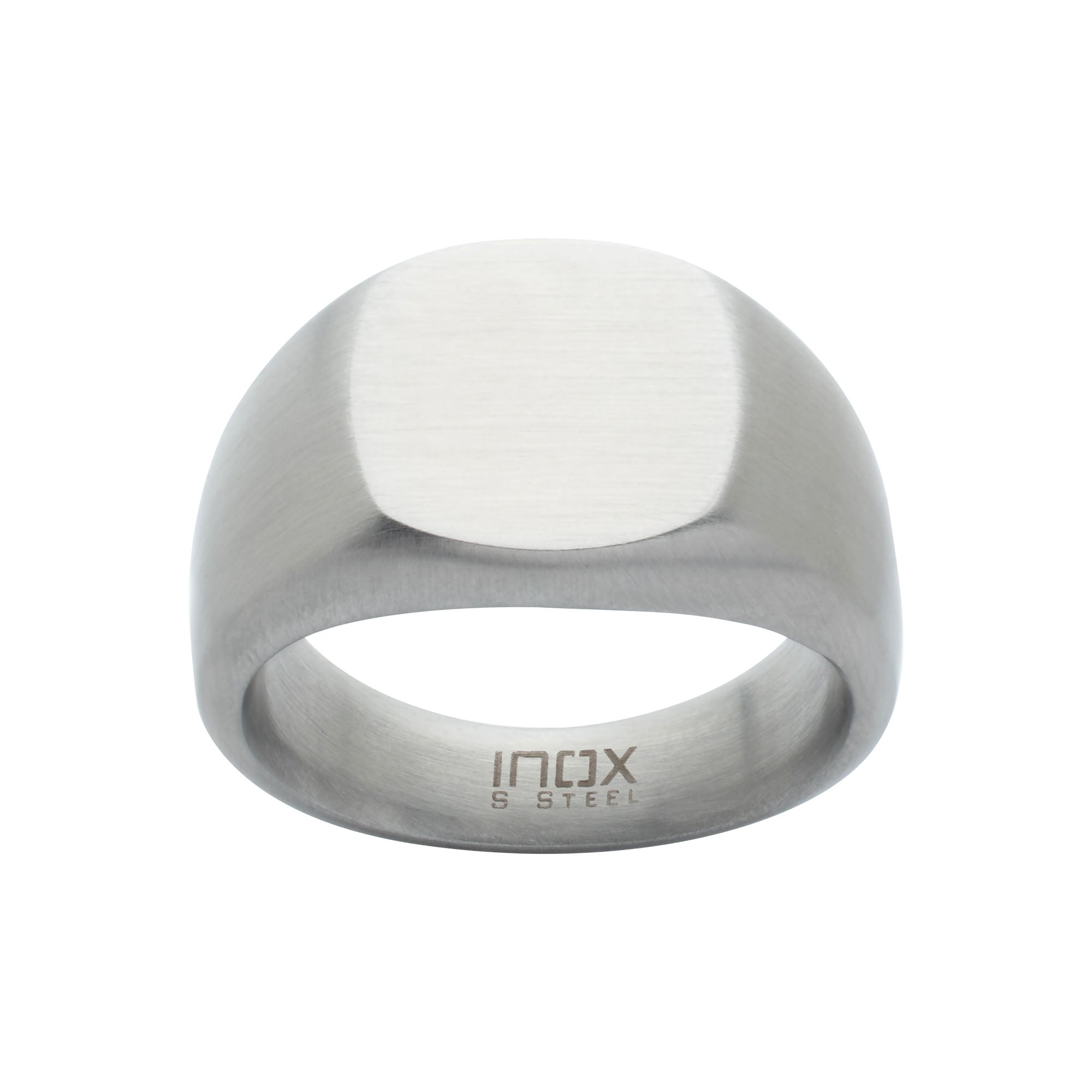 Stainless Steel Signet Ring – Mazzucchelli's